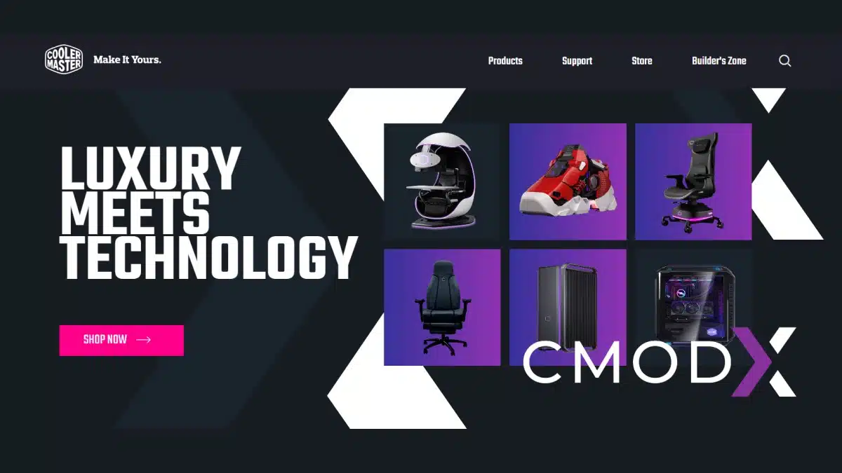 Cooler Master Has Launched a New Website, CMODX.com, to Showcase Its ...