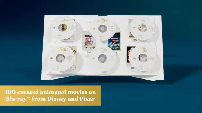 Disney Announces $1,500 Blu-ray Collection with 100 Movies for 100th ...