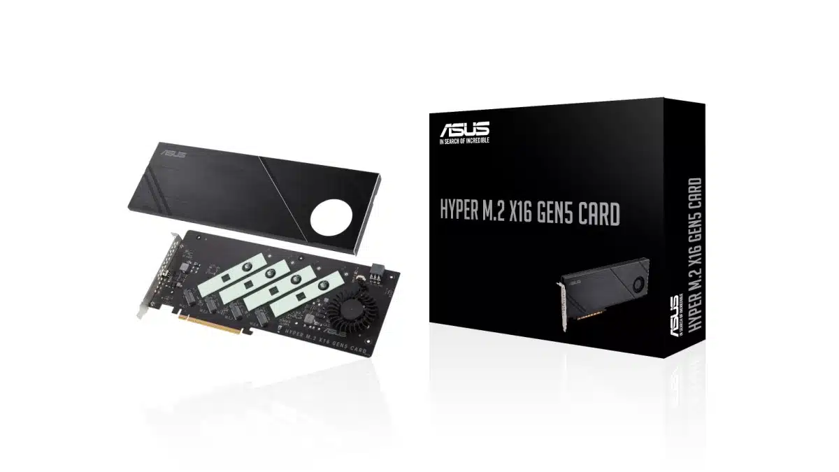 ASUS Announces Hyper M.2 SSD Gen5 x16 Expansion Card for $79 with ...