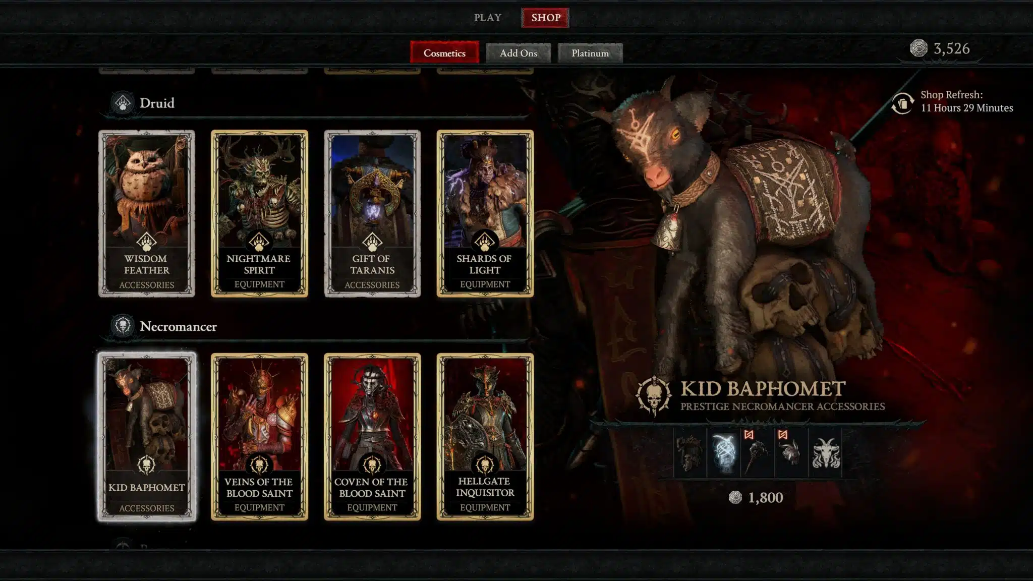 Diablo IV's Latest Microtransactions Include a Dead Goat for 1,800 Platinum
