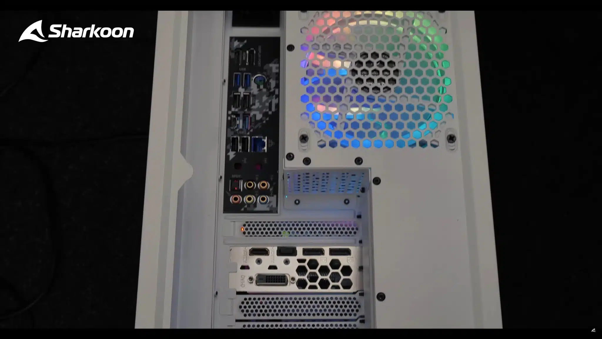Sharkoon Announces REV300 White ATX PC Case Featuring a 90° Rotated ...